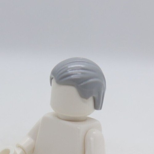 HAIR - Light Bluish Gray Combed Front to Rear Alfred LEGO® Minifigure ...