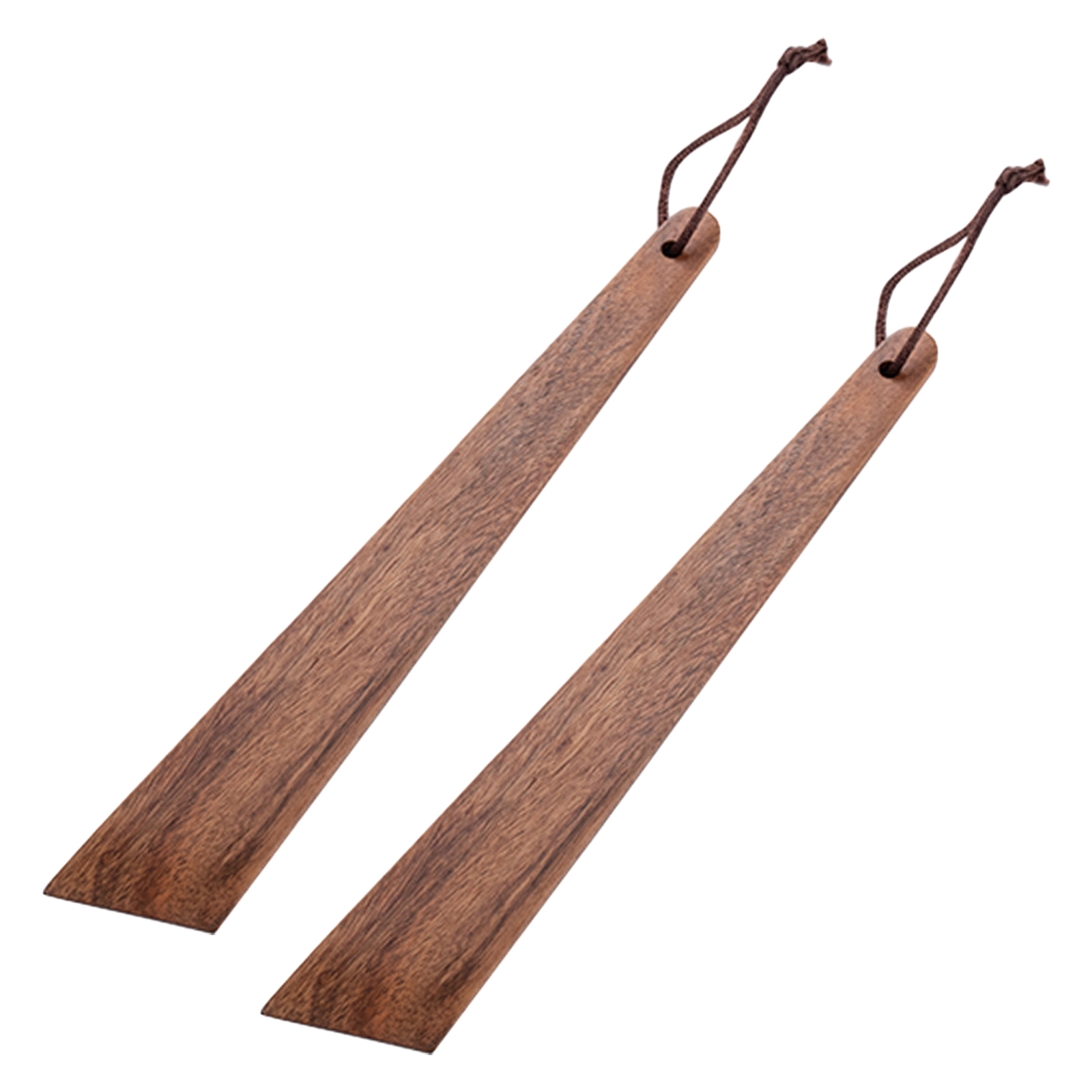 2pcs Teak Wood Spatula Serving Kitchen Decorating For Cooking ...