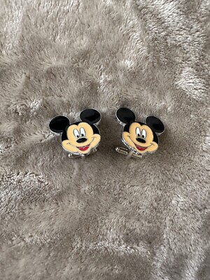 Disney Classic Mickey Mouse Cufflinks VINTAGE | eBay