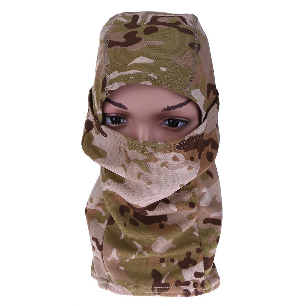 Full Face Mask Motorcycle Cycling Quick Dry Balaclava Hood (Desert Camo ...