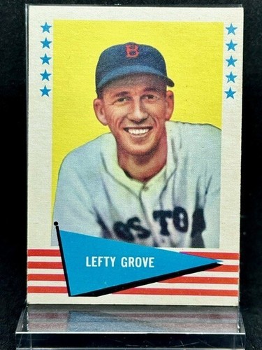 1961 Fleer Baseball - Lefty Grove - Baseball Greats Boston Red Sox Card ...