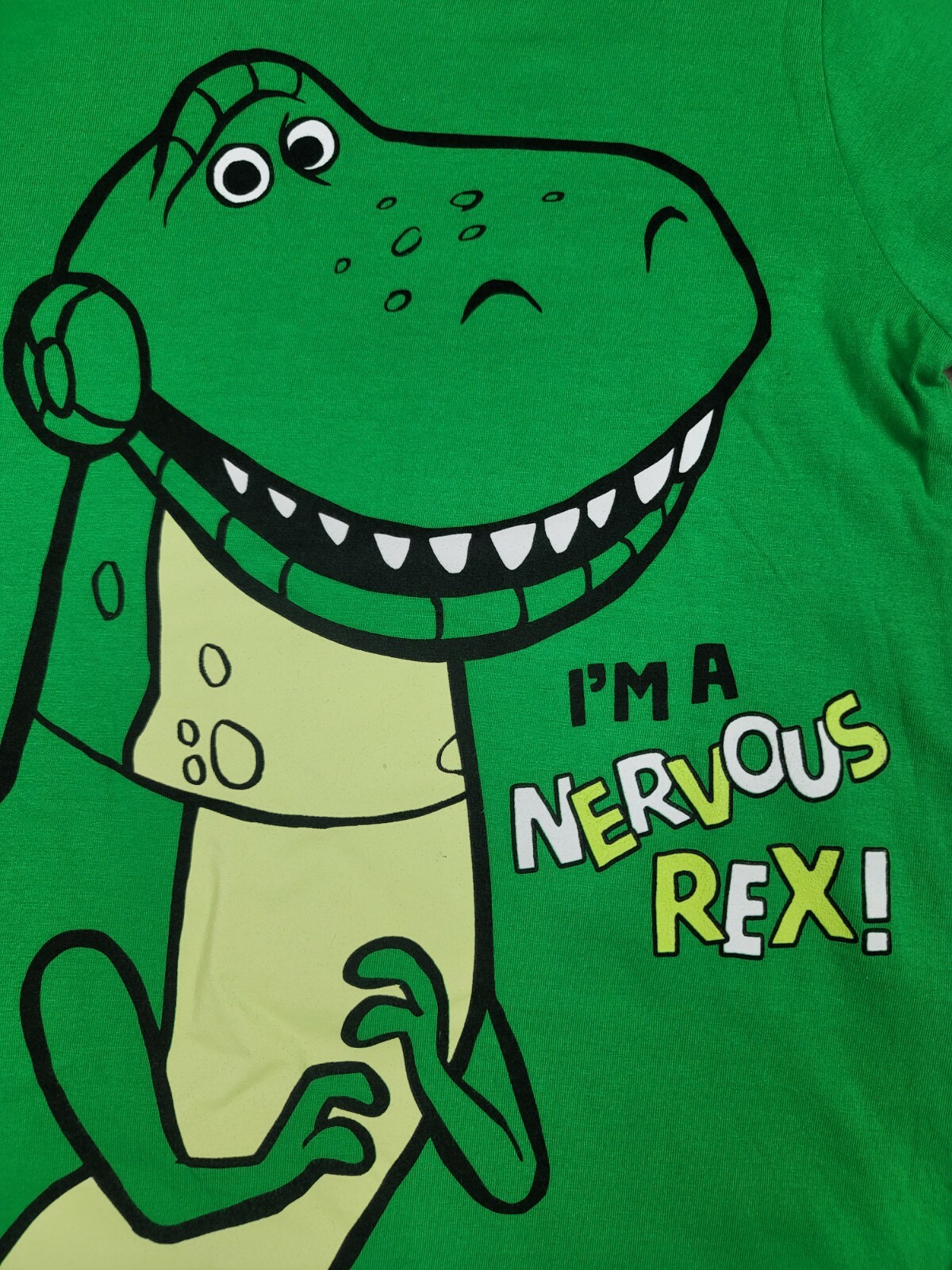 Disney Toy Story Pixar Movie Rex I'm a Nervous Rex T… - Gem
