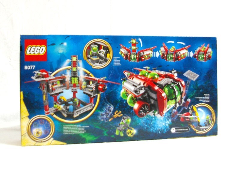 LEGO 8077 Atlantis Exploration HQ Sealed Box LEGO Blocks Assembly Toys ...