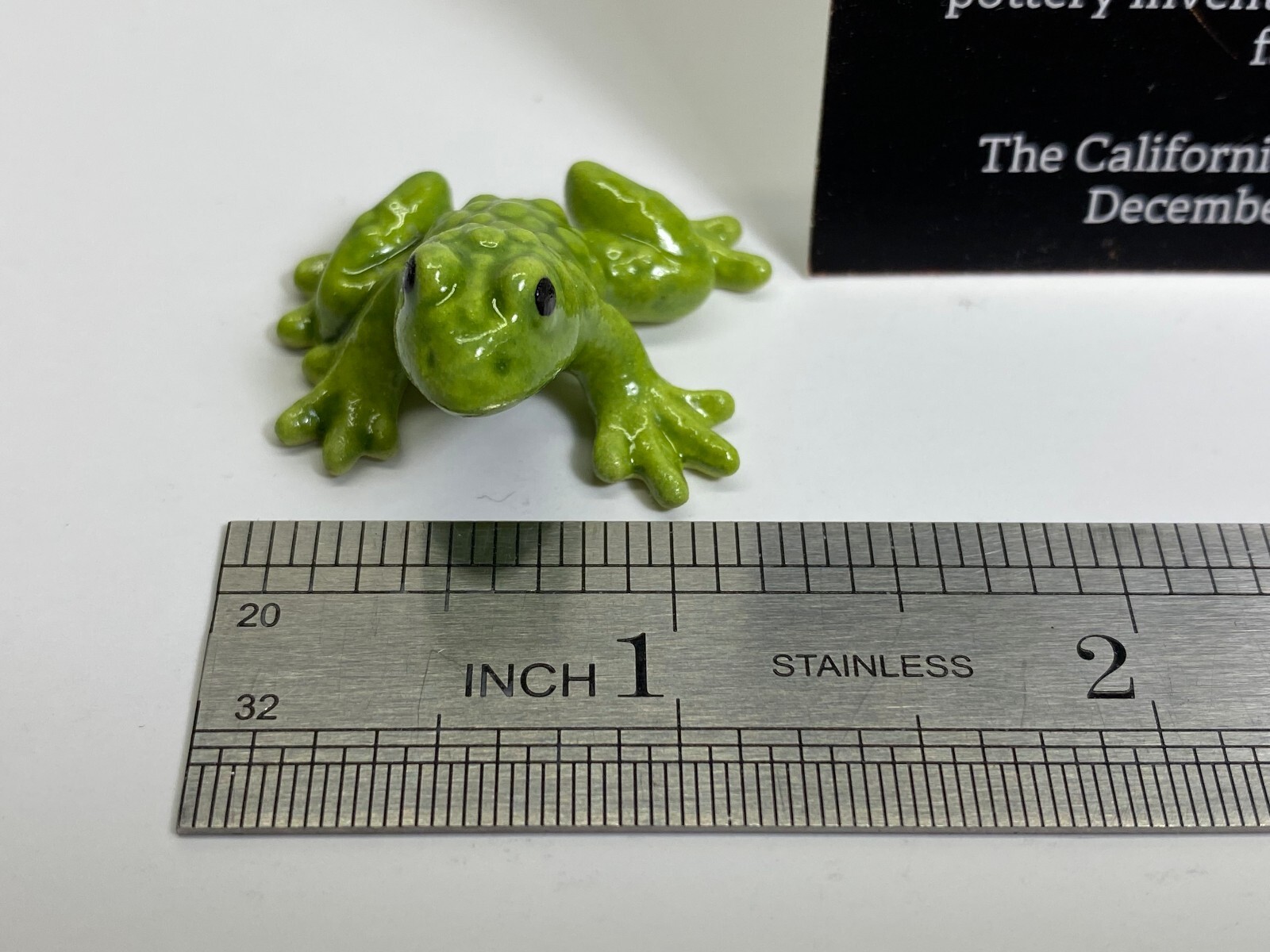 Hagen Renaker #A-124 448 NOS Papa Frog Last of the HR Stock Free ...