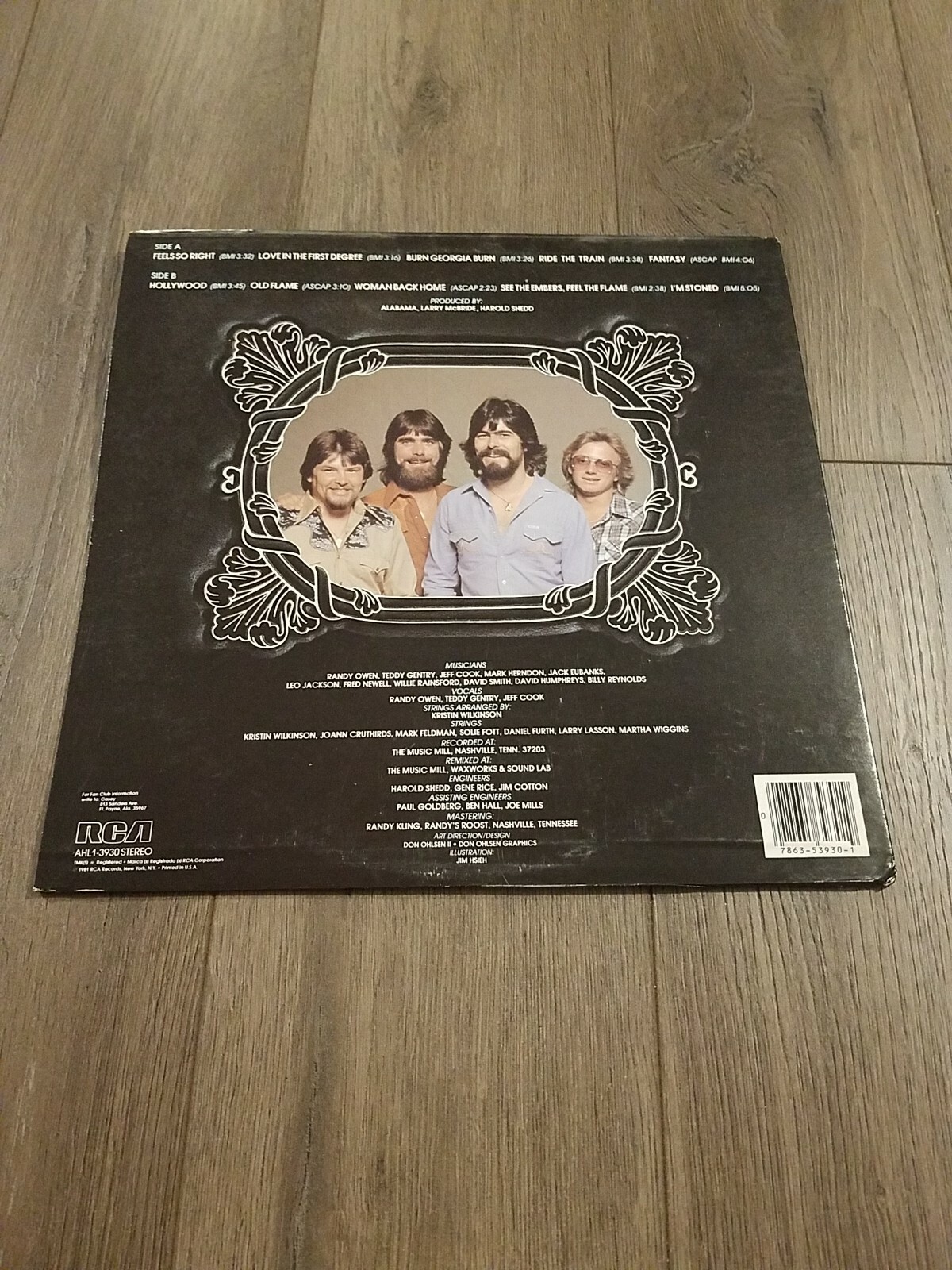 Alabama Feels So Right Lp Vinyl Record | eBay