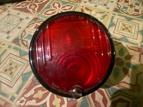 NOS genuine Lucas ST38 Pork Pie Rear Light - dated 11 57 | eBay UK