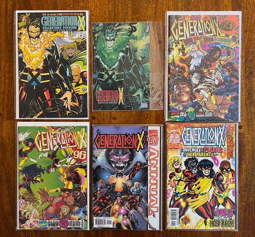 Generation X (96): 1 (x2), 2-73 & Annuals 95-97, 99 & Ashcan ...