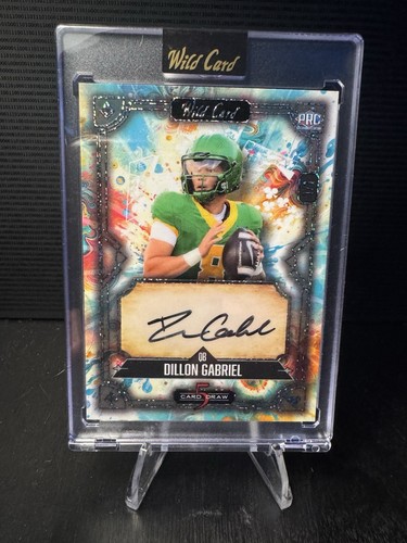 💥-2024 Wild Card 5 Card Draw - DILLON GABRIEL - 1/1 PRC Auto - 1 Of 1 ...