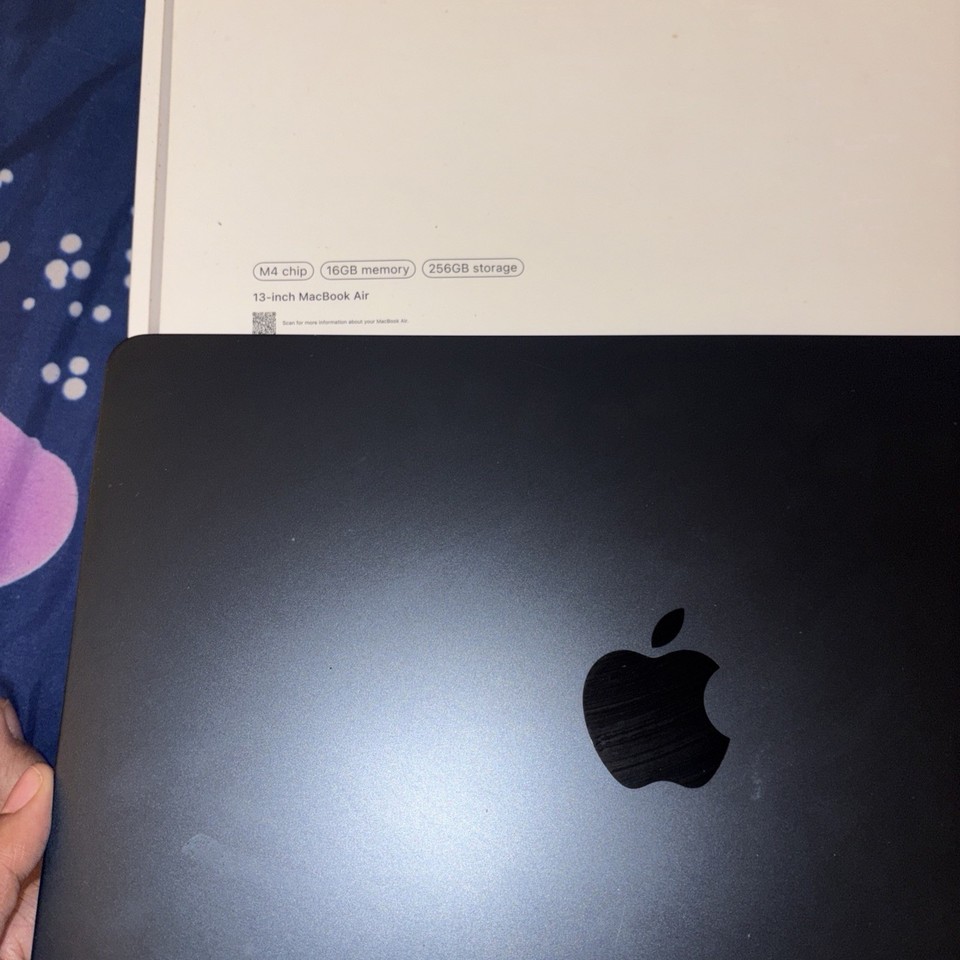 Apple MacBook Air 13-inch M4 Chip 2025 16GB RAM, 256GB SSD, Midnight ...