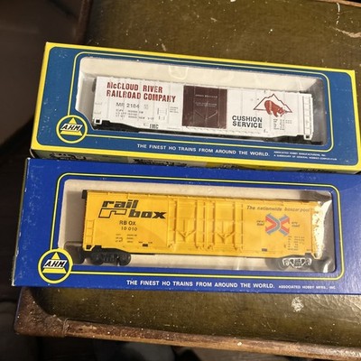 HO AHM Freight Cars Set Of 2 New In Box | eBay