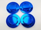 CENTER CAPS HUB Wheels Truck Size 106mm. Blue Chrome 4Pcs. Car Sport ...