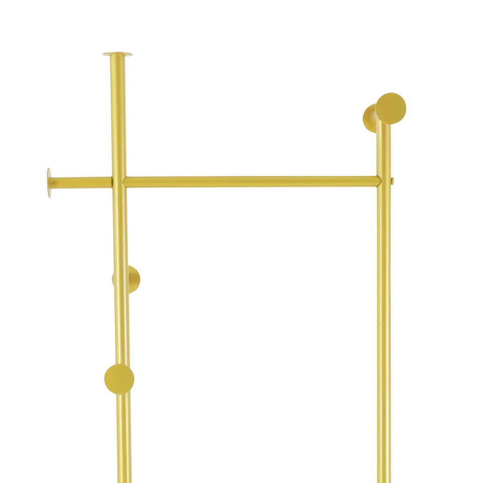 Heavy Duty Coat Rack Freestanding Coat Stand Marble Base Corner Rack ...