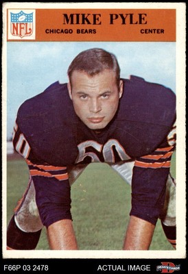 1966 Philadelphia #37 Mike Pyle Bears Yale 4 - VG/EX | eBay
