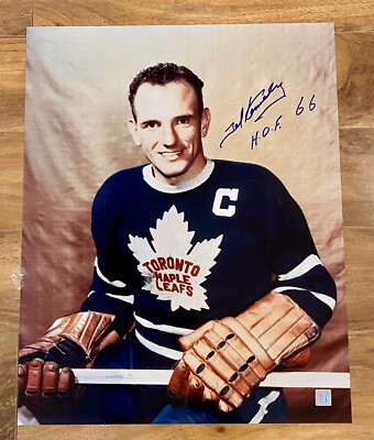 Ted Teeder Kennedy Signed Toronto Maple Leafs 16x20 | eBay