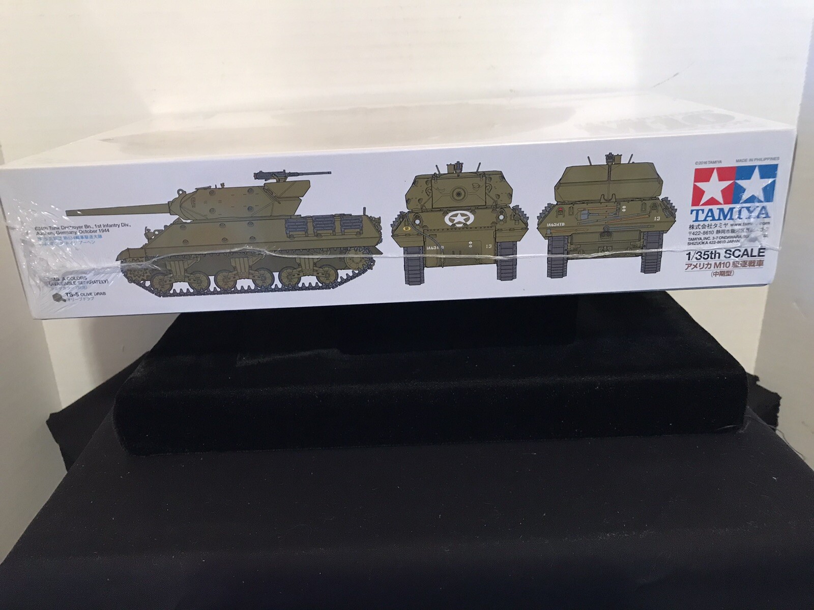 TAMIYA 35350 U.S. TANK DESTROYER M10 MID PRODUCTION MODEL KIT-NIB-1/35 ...