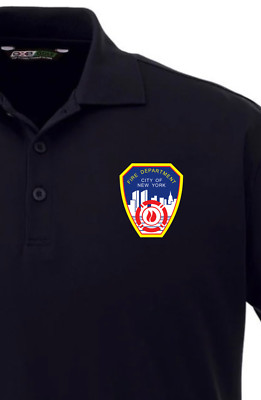 Polo FDNY fire dept Performance Shirt for Men Gift High Quality ...