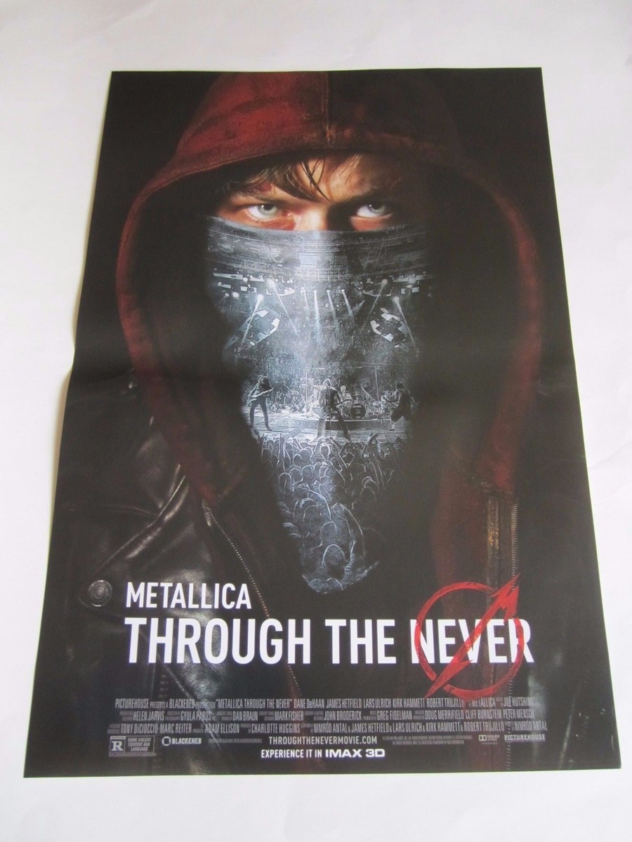 Metallica Through The Never Movie Poster Metallica (Through The Never)