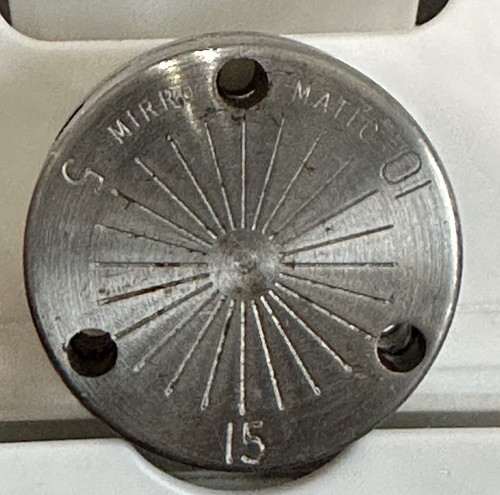 Vintage Authentic Mirro Matic Pressure Cooker Weight Regulator 5 10 15 ...