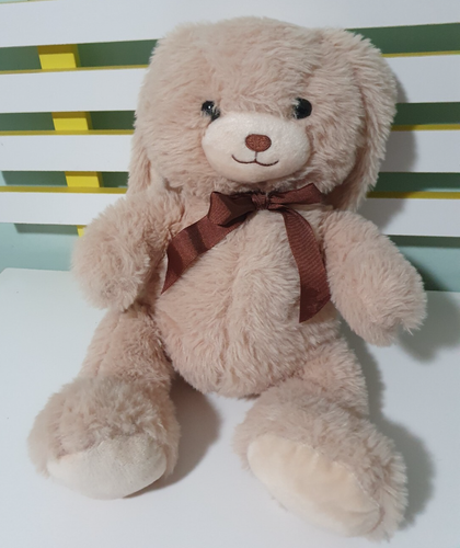 RABBIT PLUSH TOY KMART ANKO BROWN BUNNY SMELLS LIKE CHOCOLATE 40CM ...