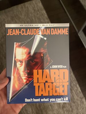 Hard Target - 4K UHD + Blu-ray w/ Slipcover - Van Damme, Henriksen Kino ...