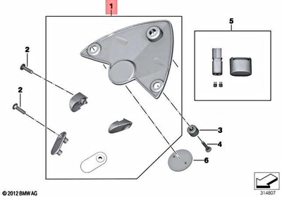 Genuine BMW HP Race Fairing Kit - S1000R (K47) / S1000RR (K46) / HP4 ...