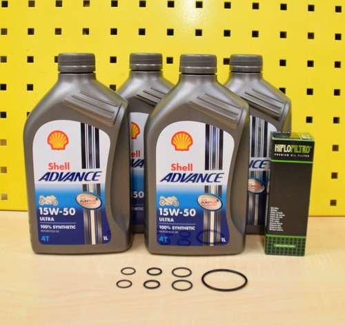 KTM 1190 Adventure / R 13-16 Oil Change Kit Oil Filter Shell Advance ...