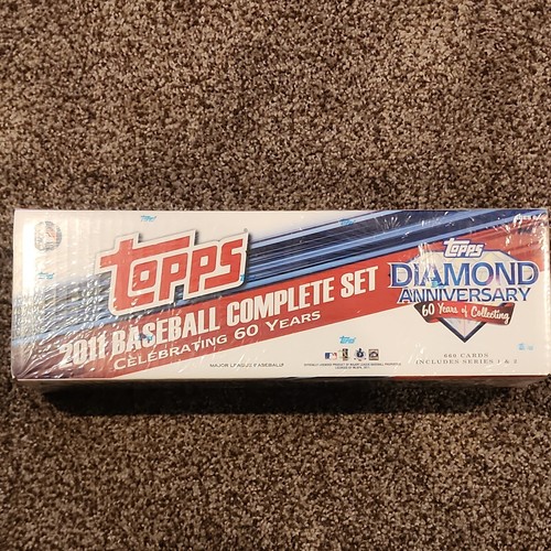 New Unopen 2011 Topps Baseball 60th Diamond Anniversary Sealed Set | eBay