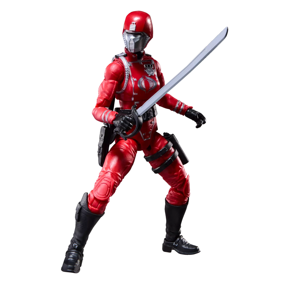 IN HAND! GI Joe Classified Retro COBRA CRIMSON GUARD 6" Female Hasbro ...