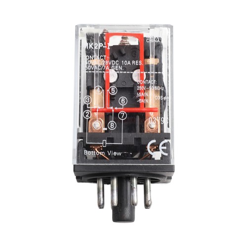 MK2P I Small Intermediate Relay Wear Resistance for Reliable Operation ...