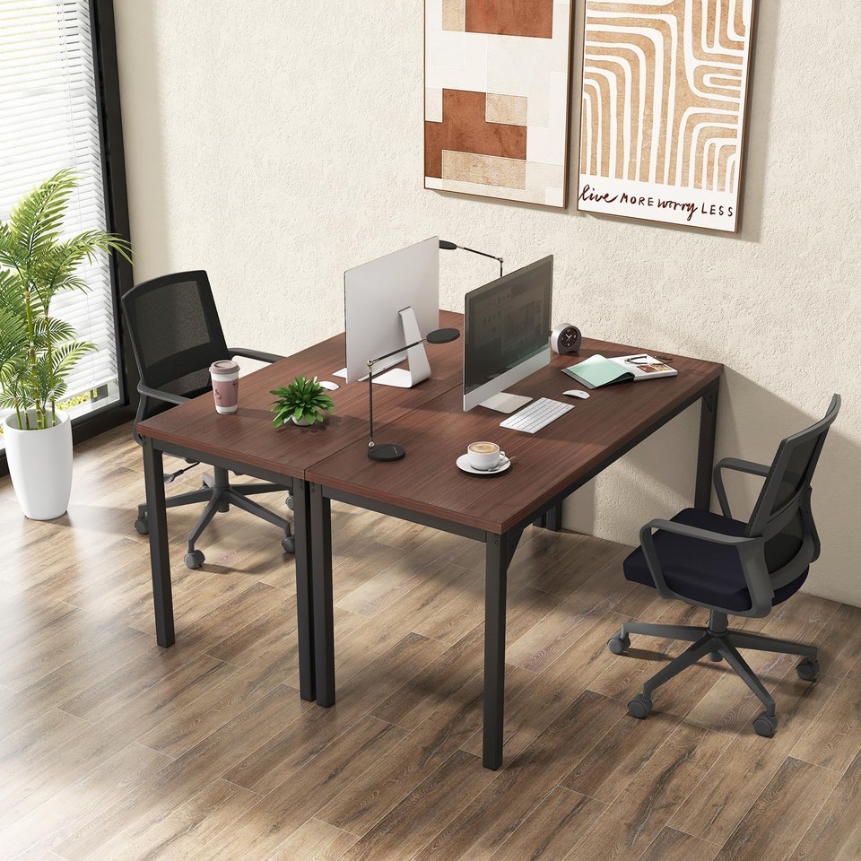 55 Inch Conference Table, Large Meeting Room Table with Honeycomb ...