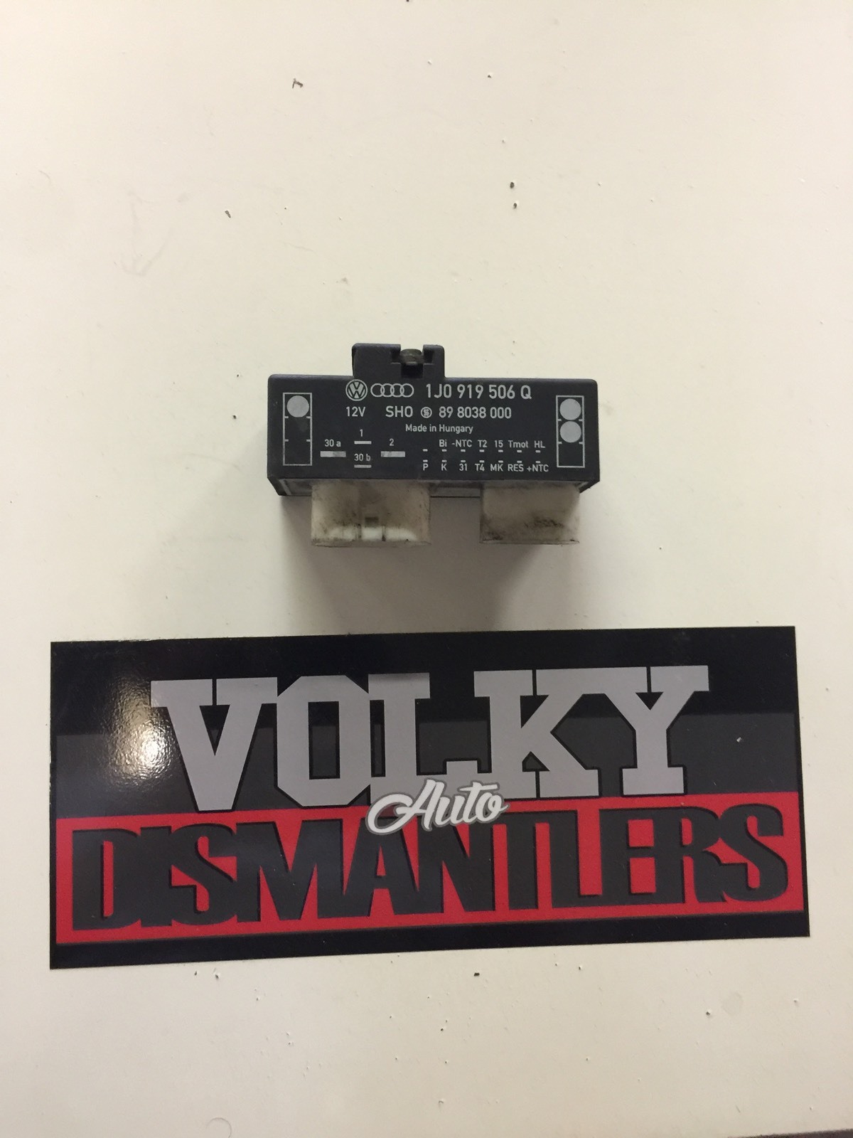 VW AUXILIARY COOLINGFAN CONTROL MODULE OEM GOLF JETTA OEM | eBay