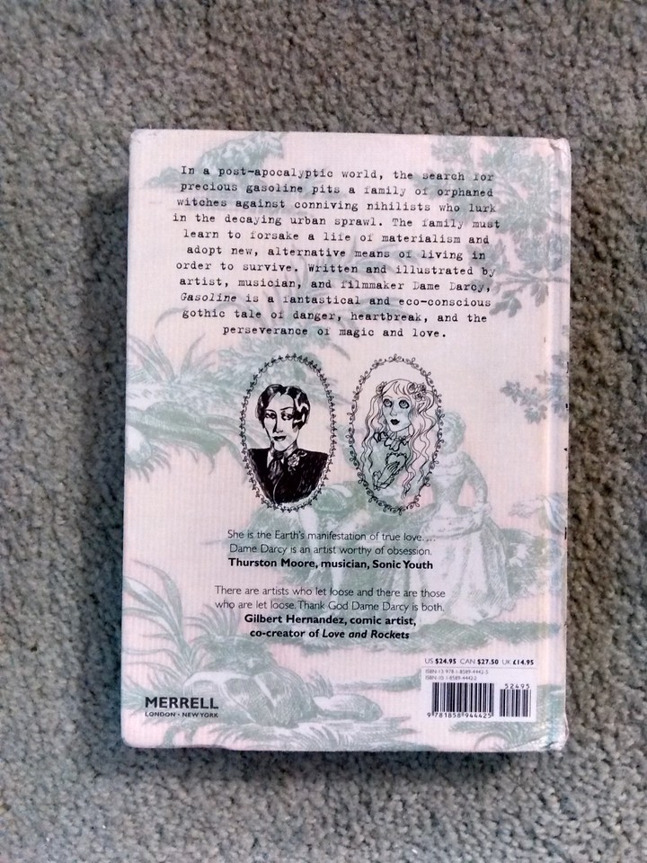 GASOLINE- Dame Darcy (MEAT CAKE*ROLLERDERBY), '08 MERRELL 1st HC Edit ...