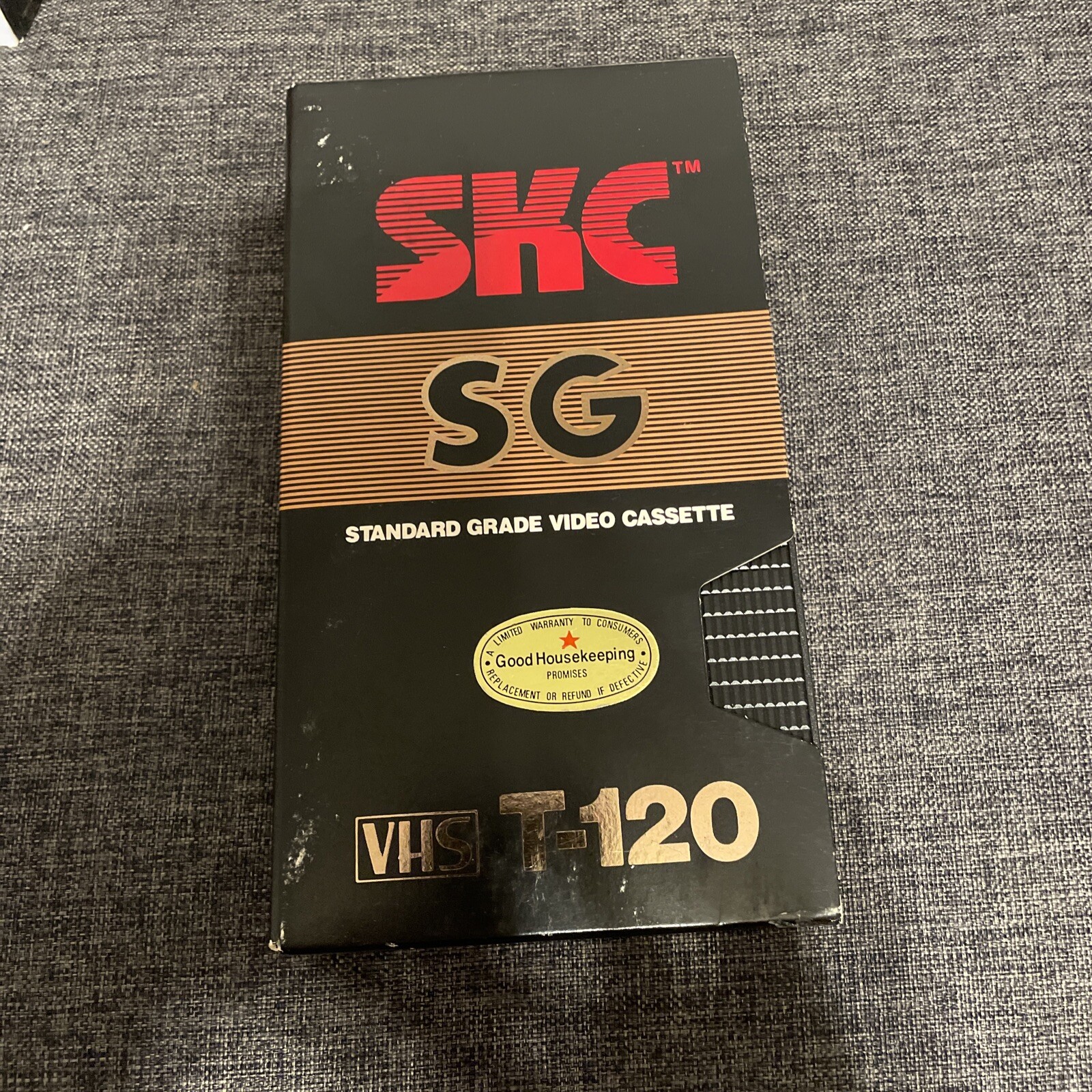 SKC Sunkyong Standard Grade Video Cassette SG - VHS T-120 - NOS/Vintage 10253700015| eBay