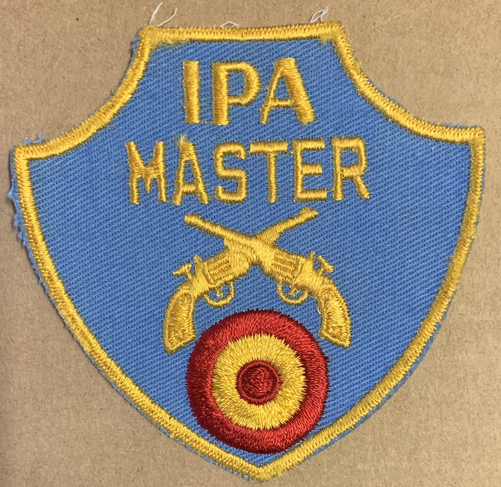 IPA Master Police Patch Embroidered vintage Illinois State Shooting ...