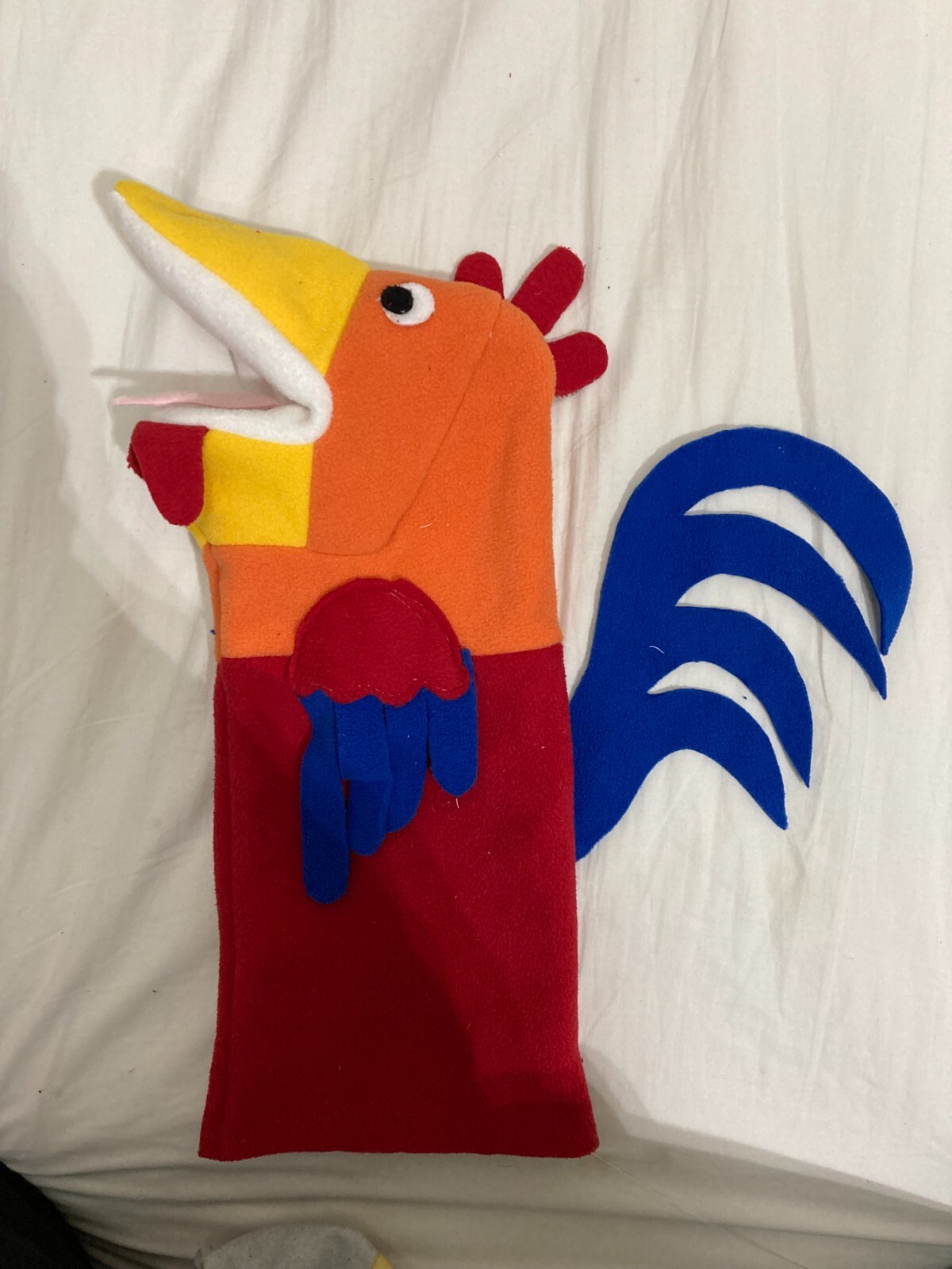 Replica of Rare Vintage Rooster Puppet as seen in Baby Einstein | eBay