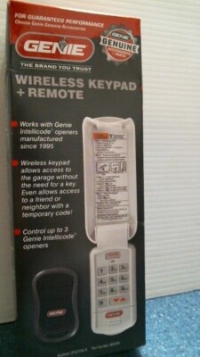 Genie Wireless Keypad & Remote (01899) FS | eBay