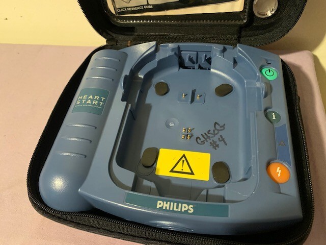 Philips HeartStart HS1 M5066A OnSite AED Defibrillator No Battery or ...