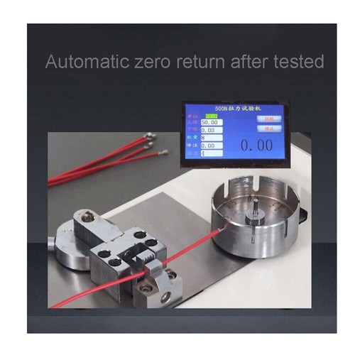 Cable crimp terminal pin pulling force tester, measures up to 500N | eBay