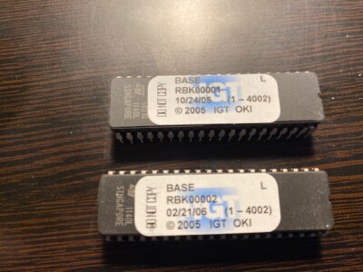 IGT S2000 RBK00001 or RBK00002 CLEAR/KEY FOR "R" BOARDS - OEM ORIGINAL ...
