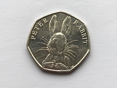2016 PETER RABBIT FIFTY 50 PENCE COIN CIRCULATED | eBay UK