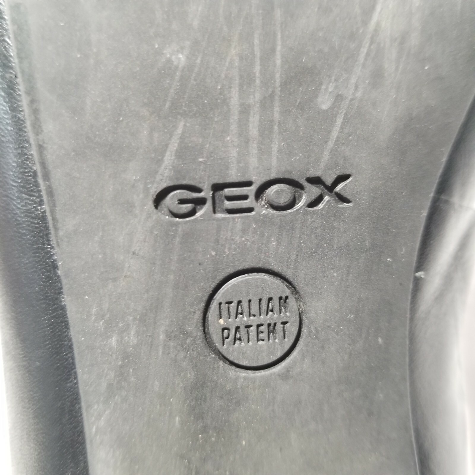 Geox respira Women's Leslie Ballet Flat Black italian patent size 36.5 ...