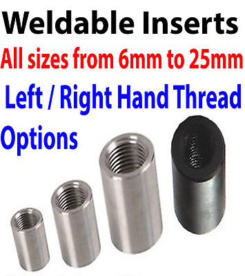Threaded Insert Tube Adaptor Rose Joint Adapter Pipe connectors thread ...