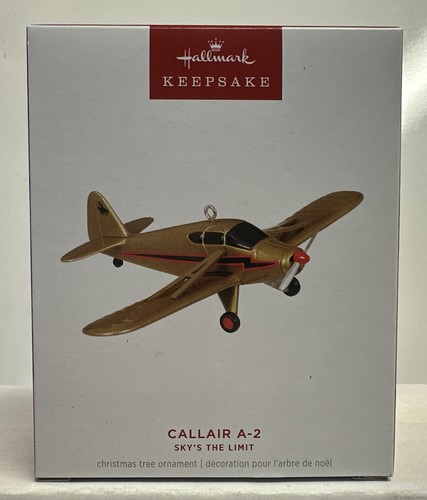 2024 Hallmark Keepsake Sky's The Limit : Callair A-2 Plane Ornament | eBay