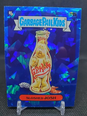 Sloshed Josh 2021 Topps Chrome SAPPHIRE Garbage Pail Kids REFRACTOR ...