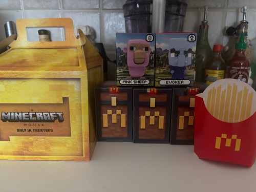 5 Minecraft McDonald toys w/ Boxes | eBay