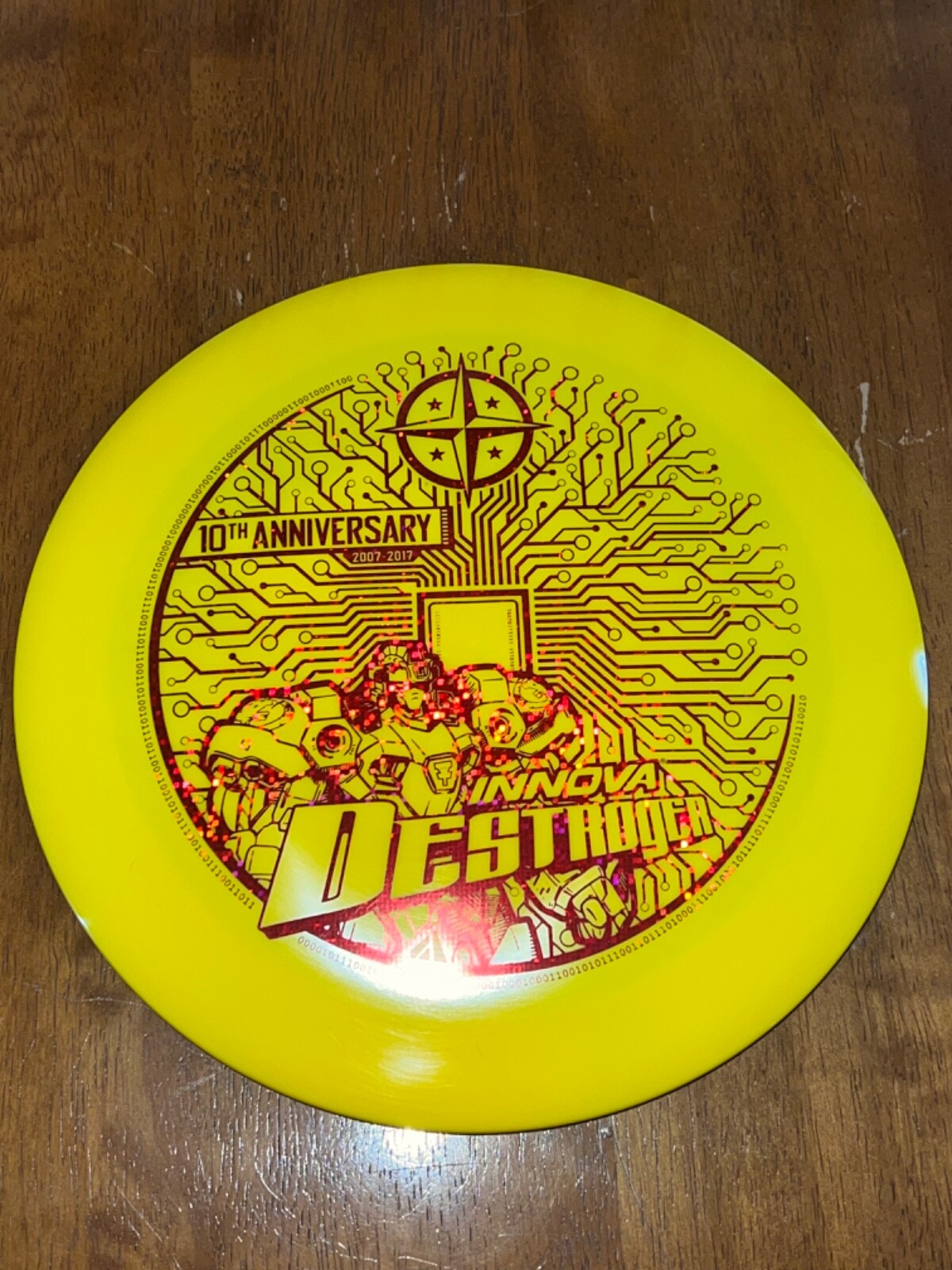 Innova 10 Ten Year Star Destroyer 175g Yellow w/ Red Stamp | eBay