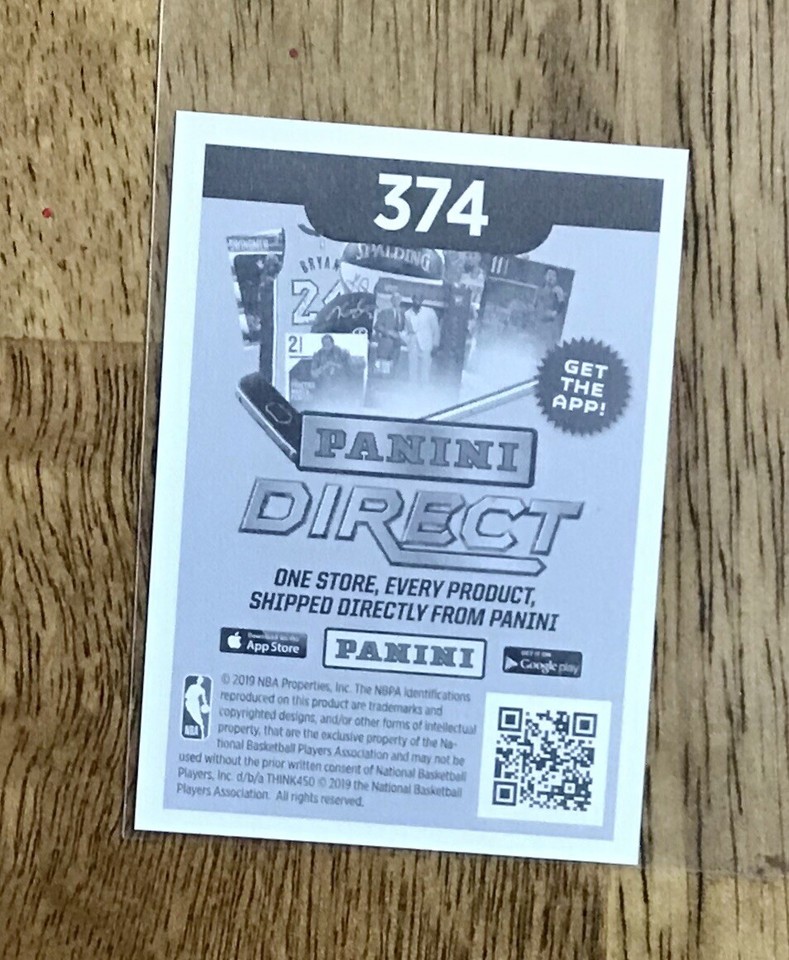 2019-20 Panini Sticker Holo Foil Jonas Valanciunas Memphis Grizzlies ...