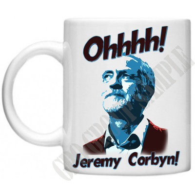 Ohhhh Jeremy Corbyn Novelty Mug Labour Party Jez Politics For The Many ...