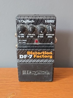 Digitech X-Series DF-7 Distortion Factory Modeler 7-Modes Guitar Effect ...