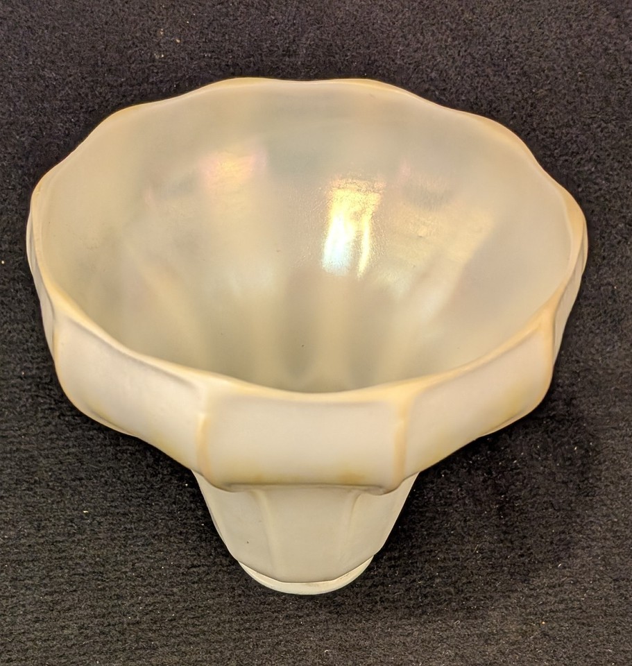 Antique Steuben Glass Calcite Lamp Shade 6" wide | eBay